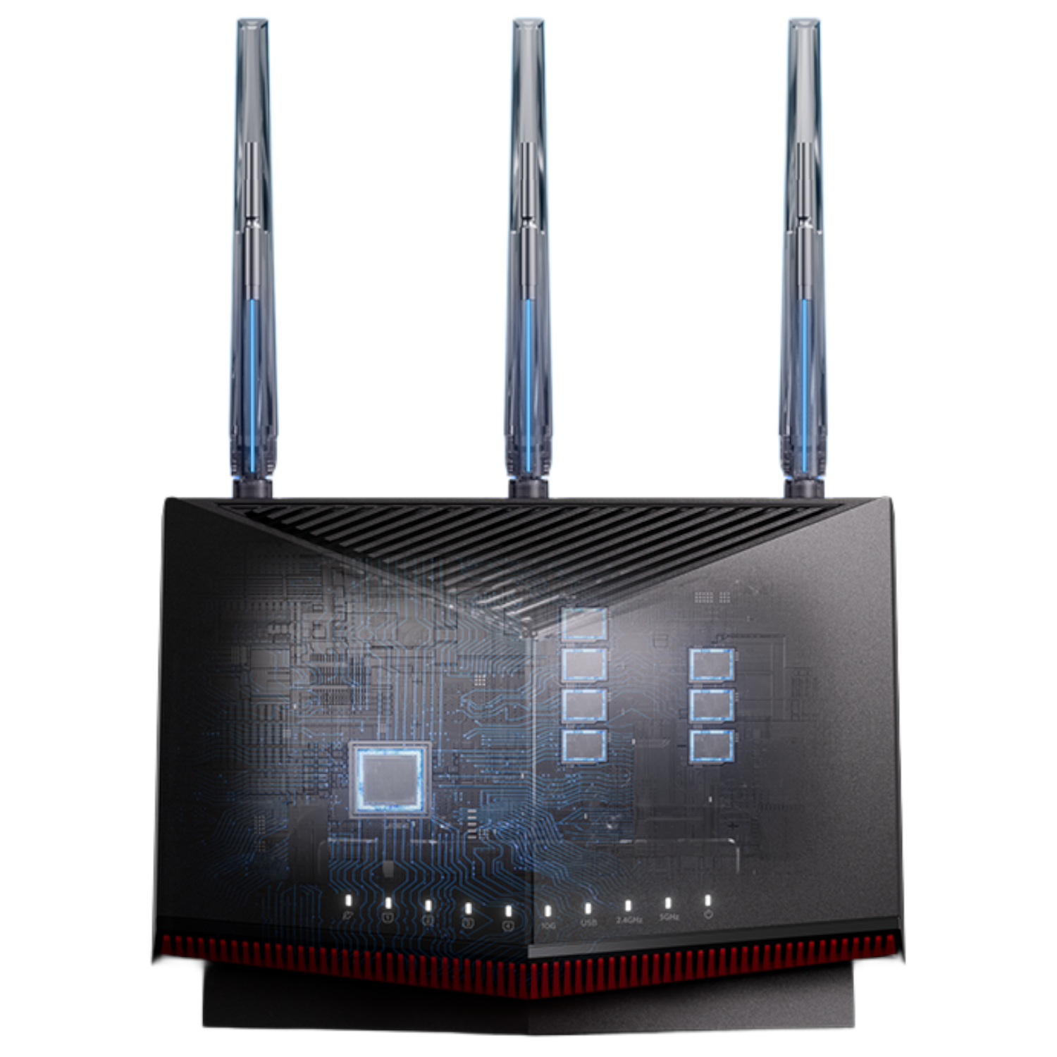 ASUS RT-BE86U Wi-Fi 7 Dual-Band 10G and 2.5G AiMesh Wireless Router ...